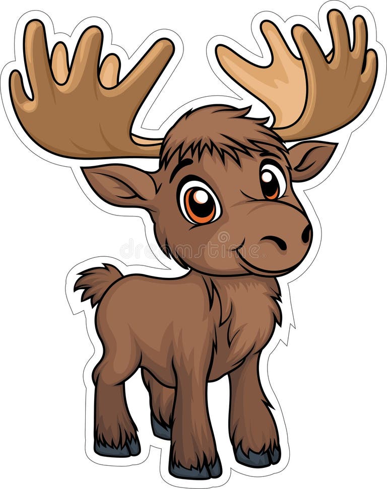 Cartoon Moose Stock Illustrations – 9,013 Cartoon Moose Stock ...