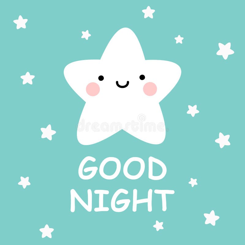 Good Night Cartoon Collection Stock Illustrations – 1,092 Good Night ...
