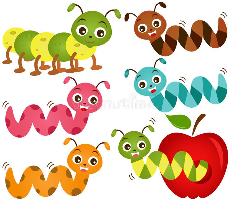 Smiling Worms Stock Illustrations – 189 Smiling Worms Stock ...