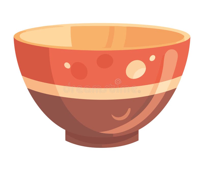 Cute Vector Pottery Mug Decoration Stock Vector - Illustration of ...