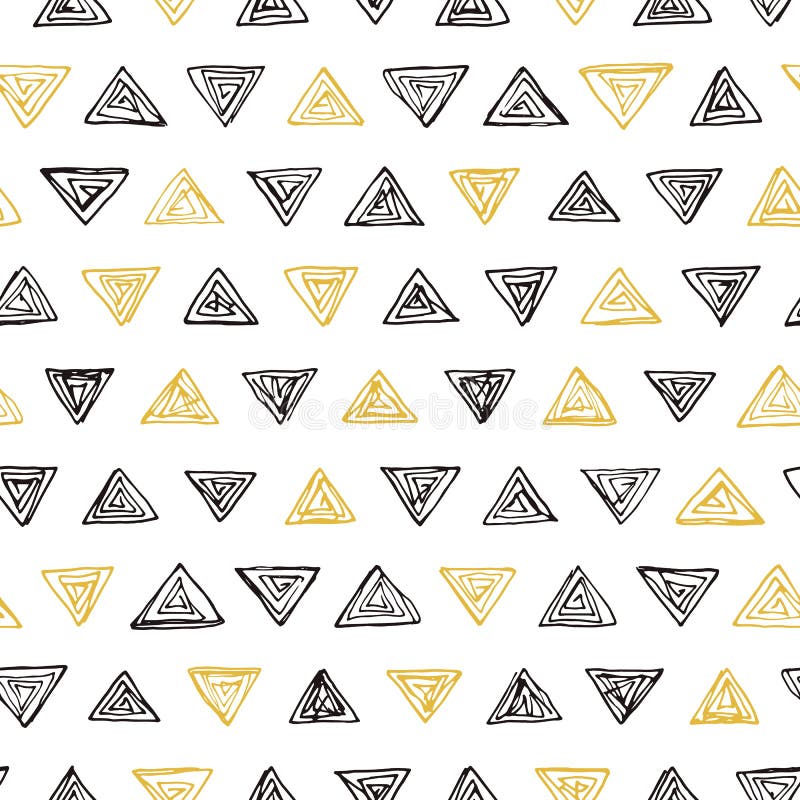Triangles seamless pattern stock vector. Illustration of romance ...