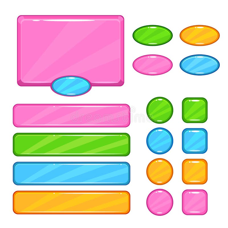 Cartoon information panels stock illustration. Illustration of board ...