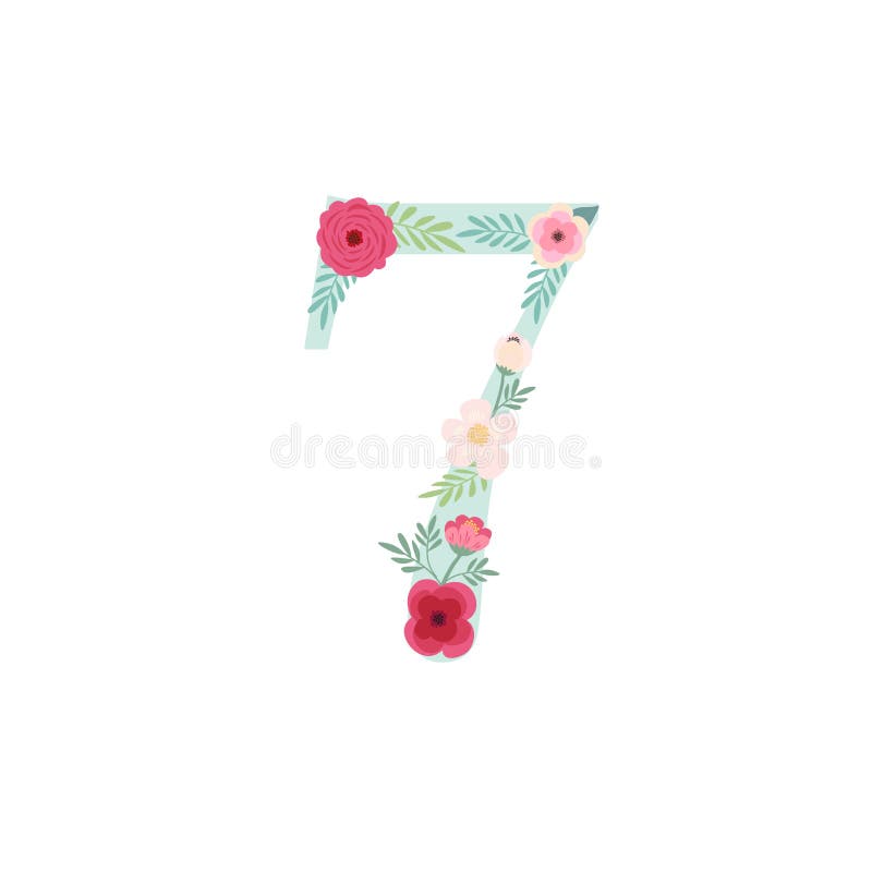 Seven Monogram Stock Illustrations – 339 Seven Monogram Stock ...