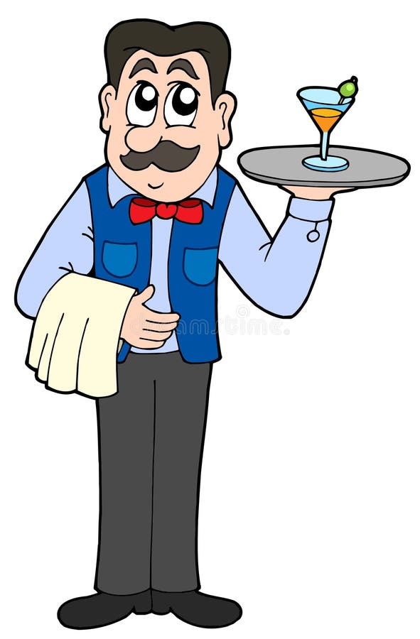 Waiter Stock Illustrations – 49,105 Waiter Stock Illustrations, Vectors ...