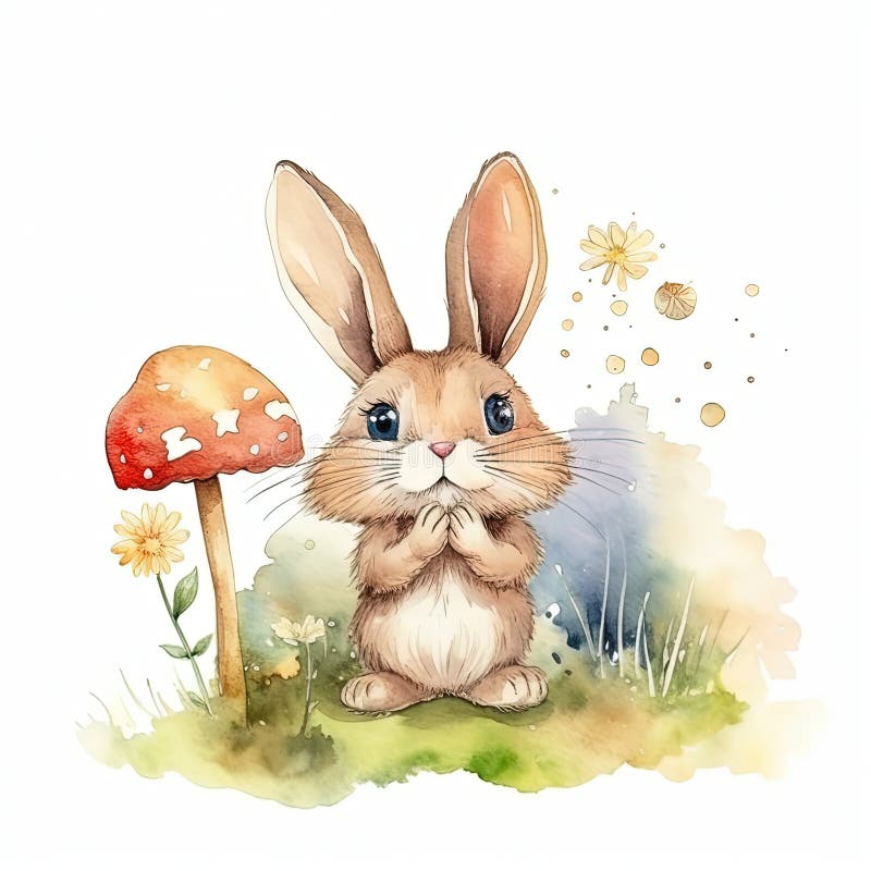 Cute Watercolor Princess Castle. Illustration AI Generative Stock ... Cute Watercolor Princess Castle. Illustration AI Generative Stock ...