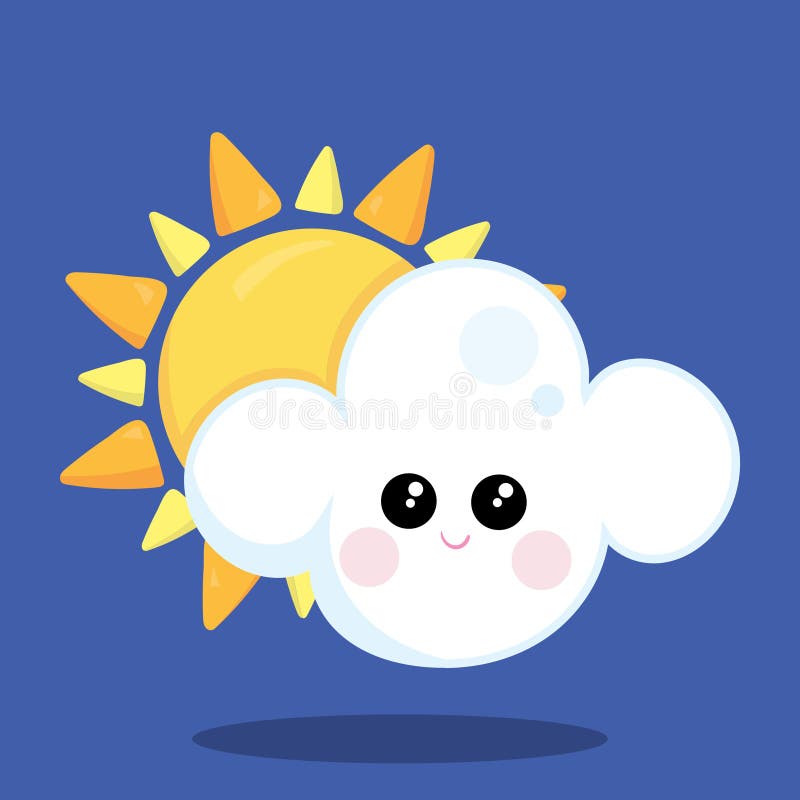 Cute weather hurricane 09 stock vector. Illustration of cartoon - 198985541