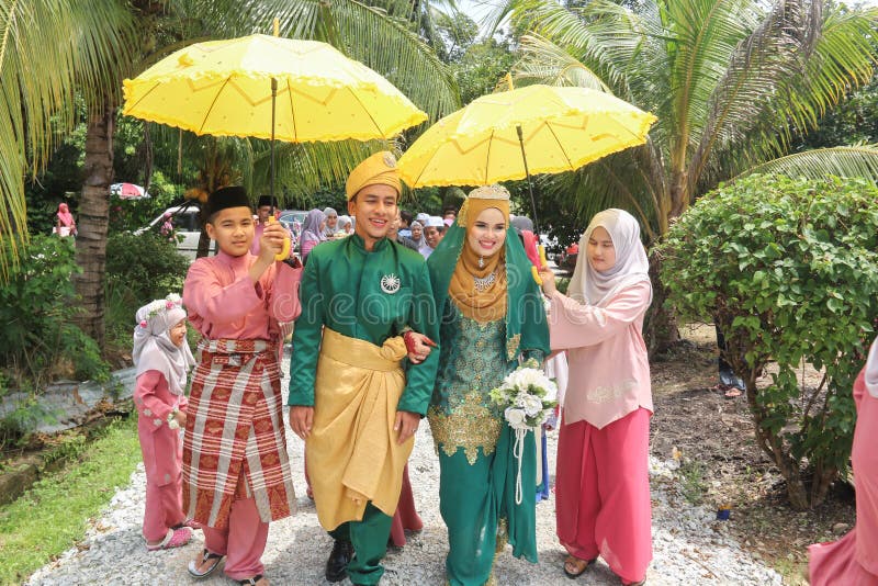Cute wedding couple editorial stock photo. Image of basket - 80018598