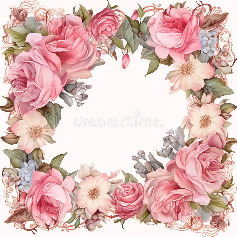Whimsical Roses Stock Illustrations – 4,123 Whimsical Roses Stock ...