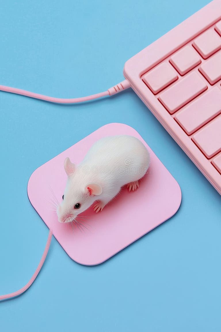 Pink Computer Mousepad Stock Illustrations – 74 Pink Computer Mousepad ...