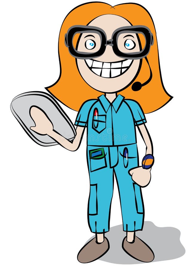 Tech Savvy Digital Computer Expert 3d Rendering Stock Illustration ...