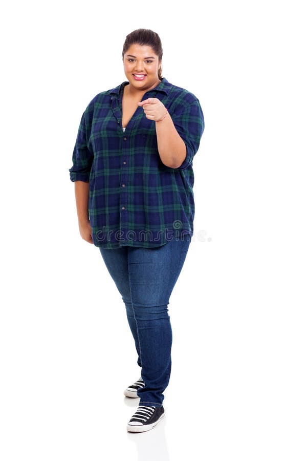 Beautiful Buxom Woman with a Shapely Figure Stock Photo - Image of ...