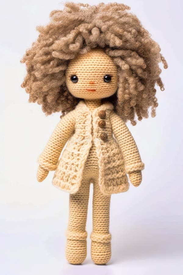 Cozy Handmade Dolls in Colorful Craft Studio Stock Illustration ...