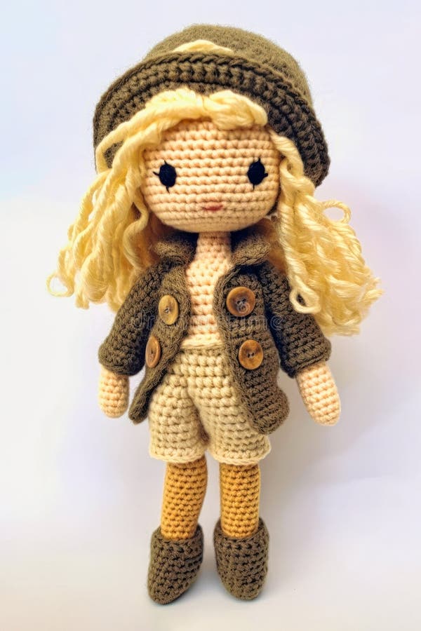 Cozy Handmade Dolls in Colorful Craft Studio Stock Illustration ...