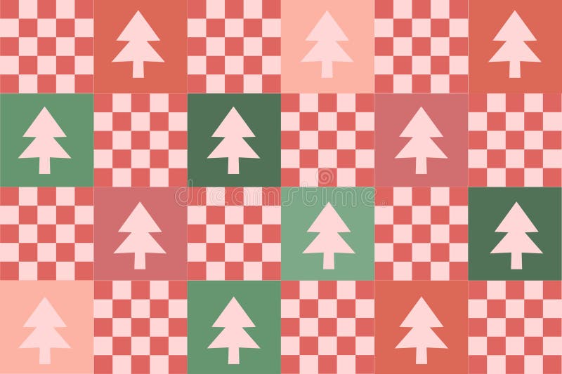 Christmas Checkerboard Stock Illustrations – 473 Christmas Checkerboard ...