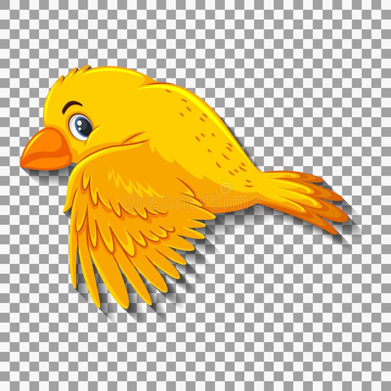 Cute Yellow Bird Cartoon Flying Stock Illustrations – 1,842 Cute Yellow ...