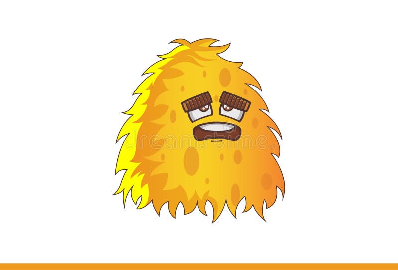 Cute Yellow Monster Shocked Stock Illustrations – 165 Cute Yellow ...