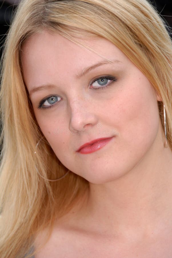 Cute young blond lady stock photo. Image of eyes, flawless - 6189506