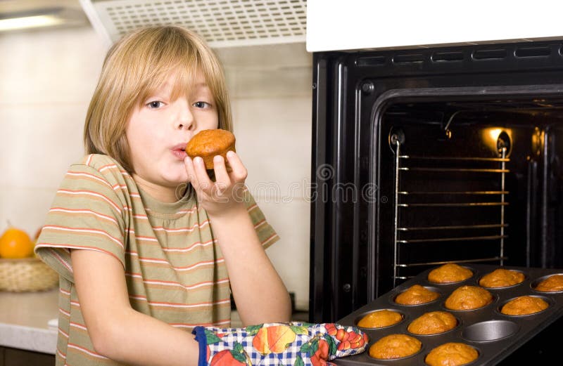 Cute Young Boy Cooking Picture. Image: 22723443