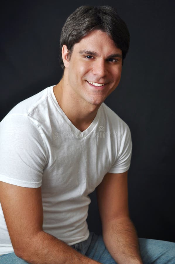 Cute young man stock photo. Image of handsome, confident - 17996974