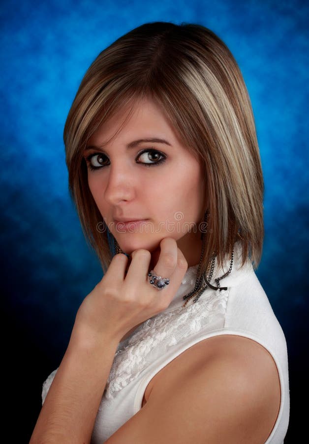 Cute young woman stock photo. Image of female, beautiful - 18138860