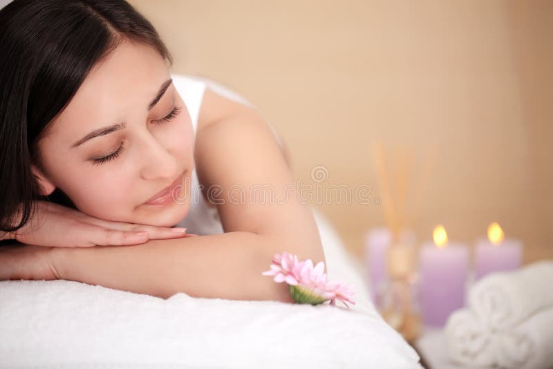 Masseur Doing Massage On Woman Body In The Spa Salon Beauty Treatment