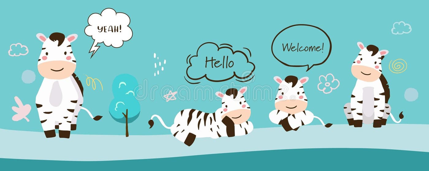 Horizontal Zebra Stock Illustrations – 2,507 Horizontal Zebra Stock ...