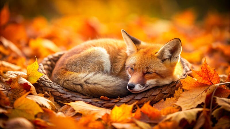 The Cutest Animals in the World Sleep and Rest Stock Illustration ...