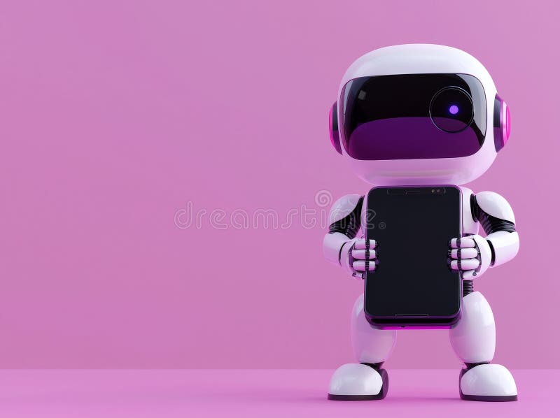 The Cutest Artificial Intelligence Robot without a Leg with a Mobile ...