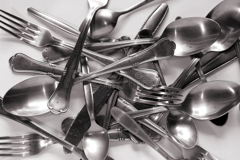 Disordered Cutlery Stock Photos - Free & Royalty-Free Stock Photos from ...