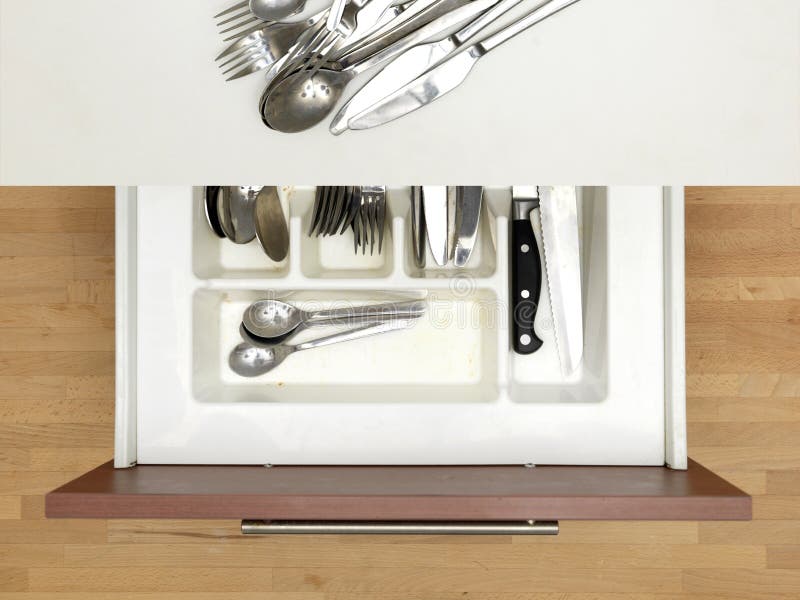 Cutlery Draw stock image. Image of setting, silverware - 56217003