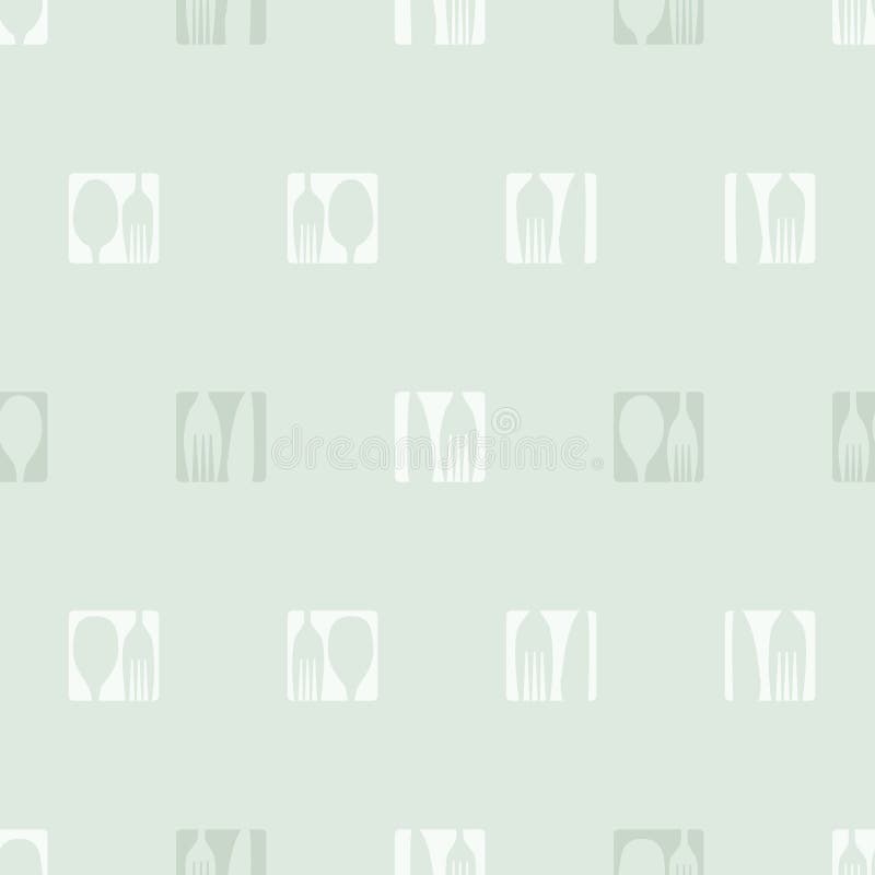 Cutlery and Signs of Table Etiquette. Stock Vector - Illustration of ...