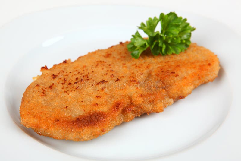 Cutlet stock photo. Image of white, food, plate, breaded - 74148838