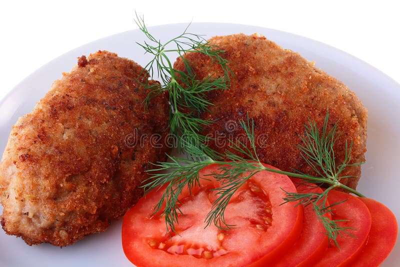 Cutlets stock photo. Image of patty, chicken, pork, lunch - 14002920