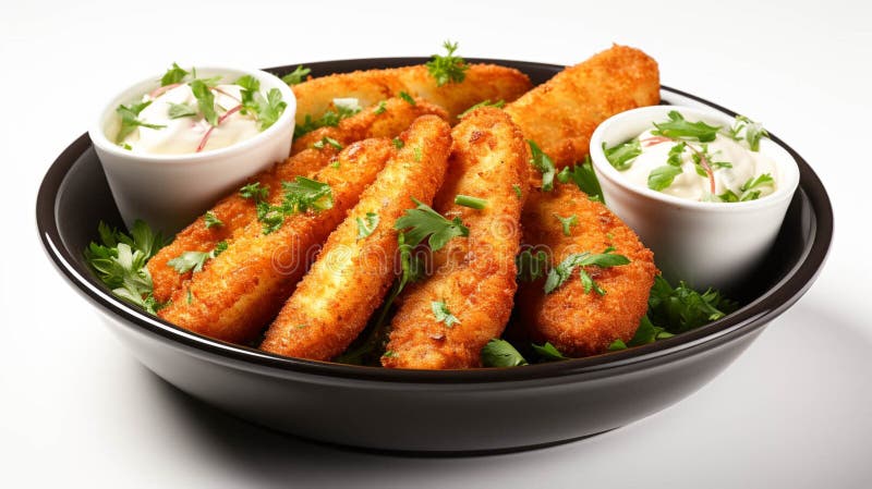 Cutlets in a Bowl Isolated on White Stock Image - Image of traditional ...