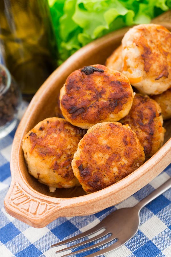 Cutlets stock photo. Image of balls, beef, fried, cuisine - 44156498
