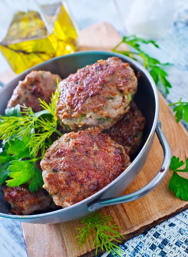 Cutlets stock image. Image of brown, fresh, cutlets, diet - 45781209