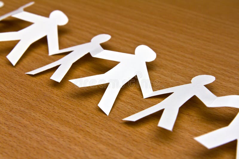 Community of People Concept Stock Image - Image of friendship, paper ...