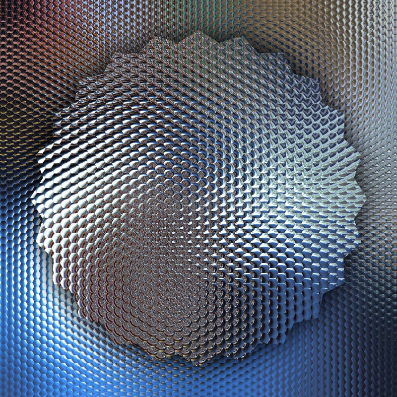 Cutout Shapes Blurred Abstract Background Stock Illustration ...