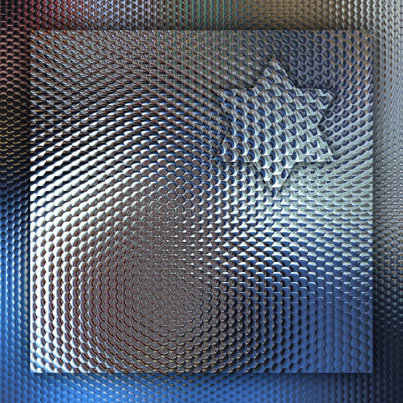 Cutout Shapes Blurred Abstract Background Stock Illustration ...