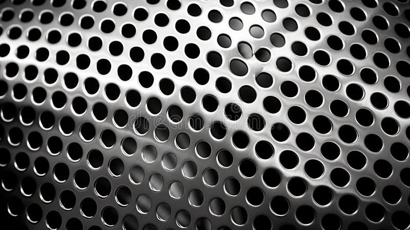 Cutouts metal texture stock illustration. Illustration of industrial ...