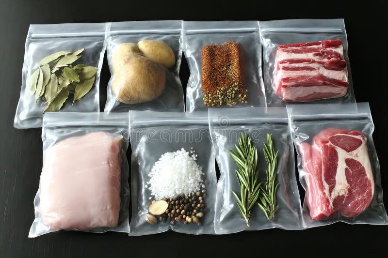 Cuts and Flavored Meats of Various Kinds are Sold or Cooked after Being ...