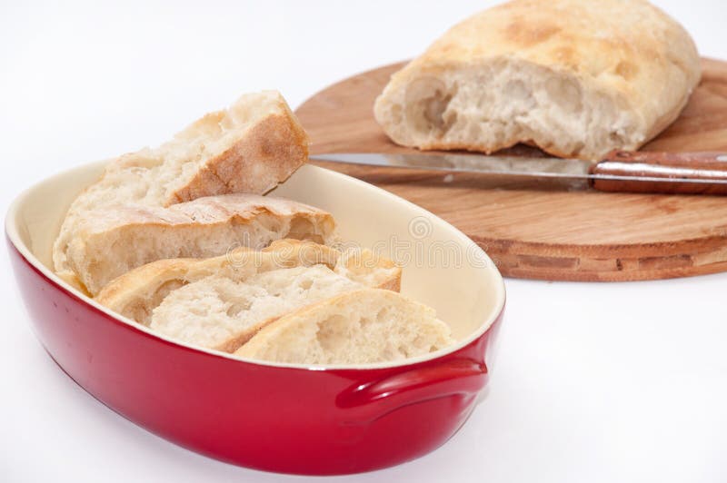 Cutted Bread with Somun in the Background Stock Image - Image of ...