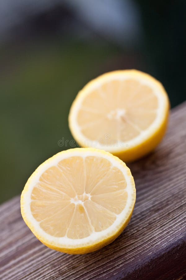 Cutted lemon stock photo. Image of food, lemon, healthy - 18658298
