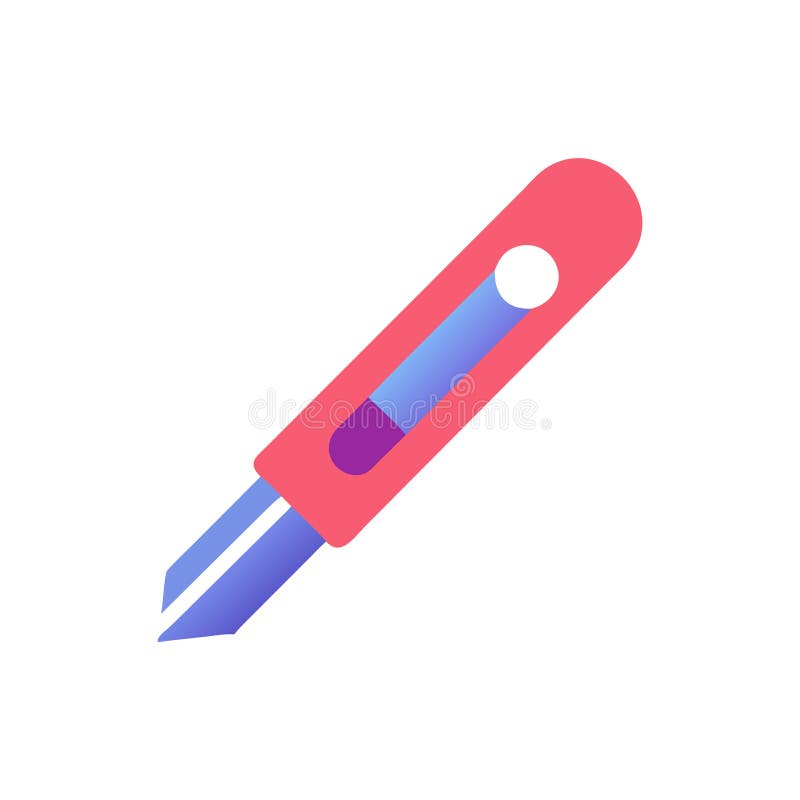 Cutter Blade Icon for Precision Tools Stock Image - Illustration of ...