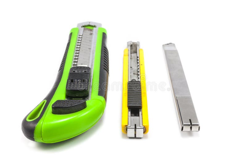 Cutter blade stock image. Image of metal, metallic, business - 44318601