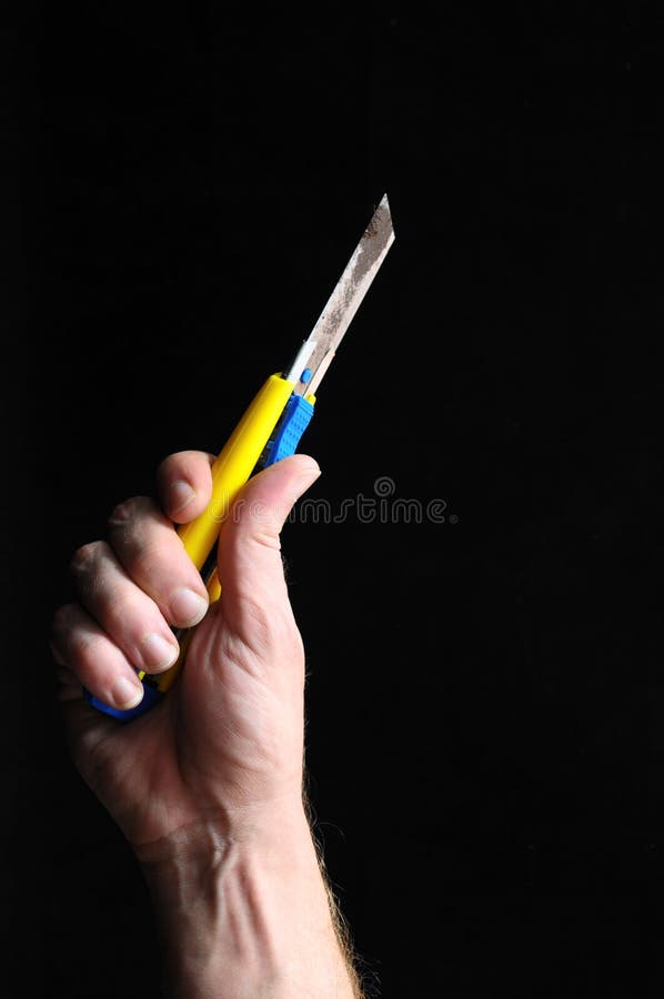 Cutter and a Hand stock photo. Image of glove, instrument - 33982728