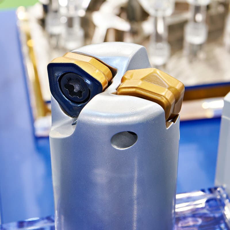 Cutter for milling machine stock image. Image of metalwork - 341566311