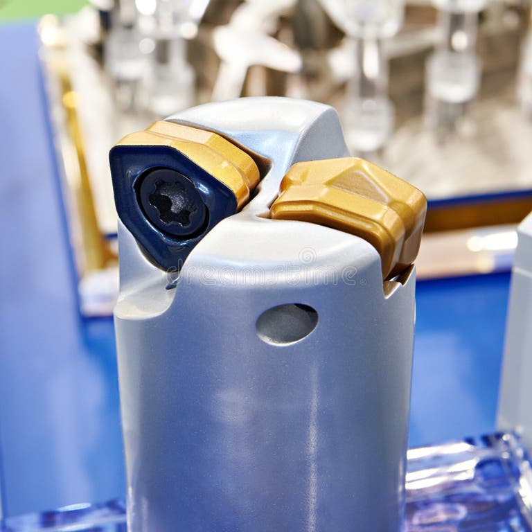 Cutter for milling machine stock image. Image of metalwork - 341566311