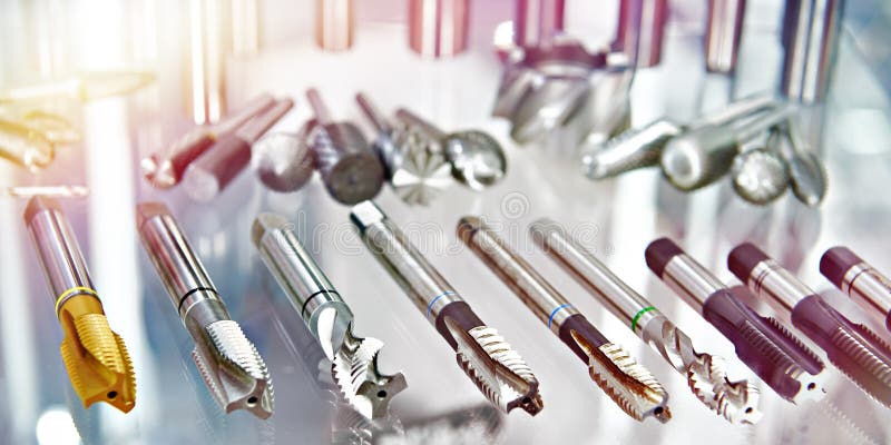 Cutters for Milling Machine Stock Image - Image of bits, work: 237526455