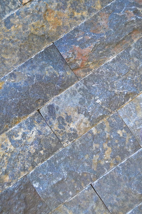 Cutting Blue Marble Wall, Lined Up Stock Photo - Image of ceramic ...